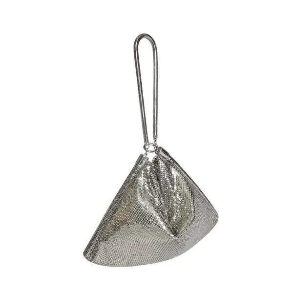 Rabanne Metallic Mesh Shoulder Bag
