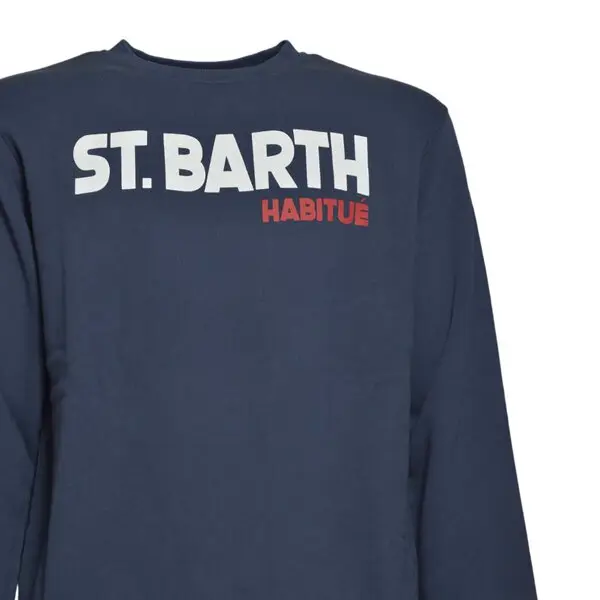 MC2 SAINT BARTH Crew Neck Sweatshirt - Blu