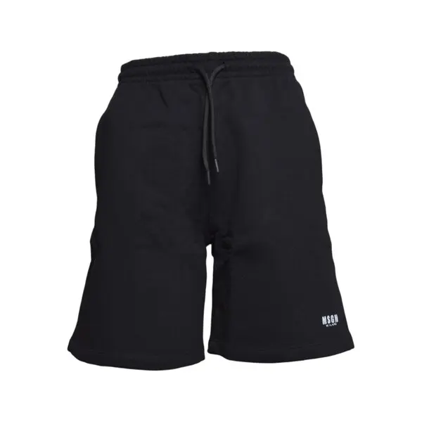 MSGM Drawstring Shorts - Nero