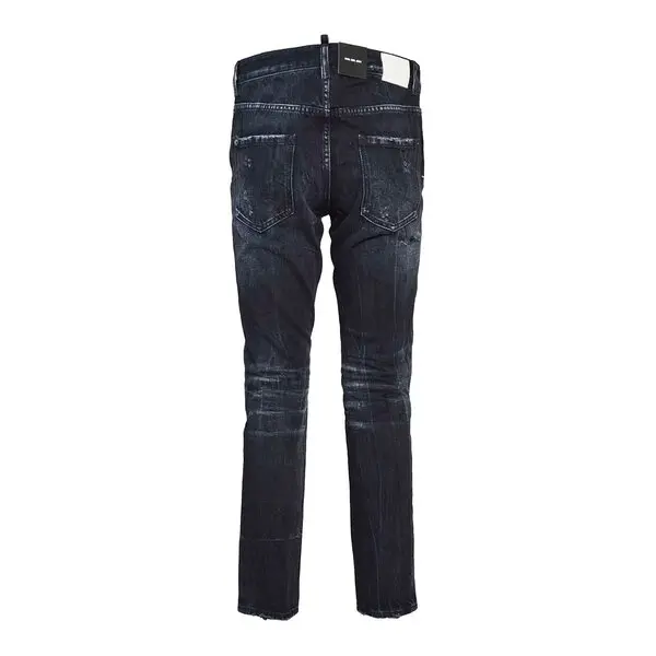 Dsquared2 Cool Girl Jean" Dark Wash Distressed Denim - -97