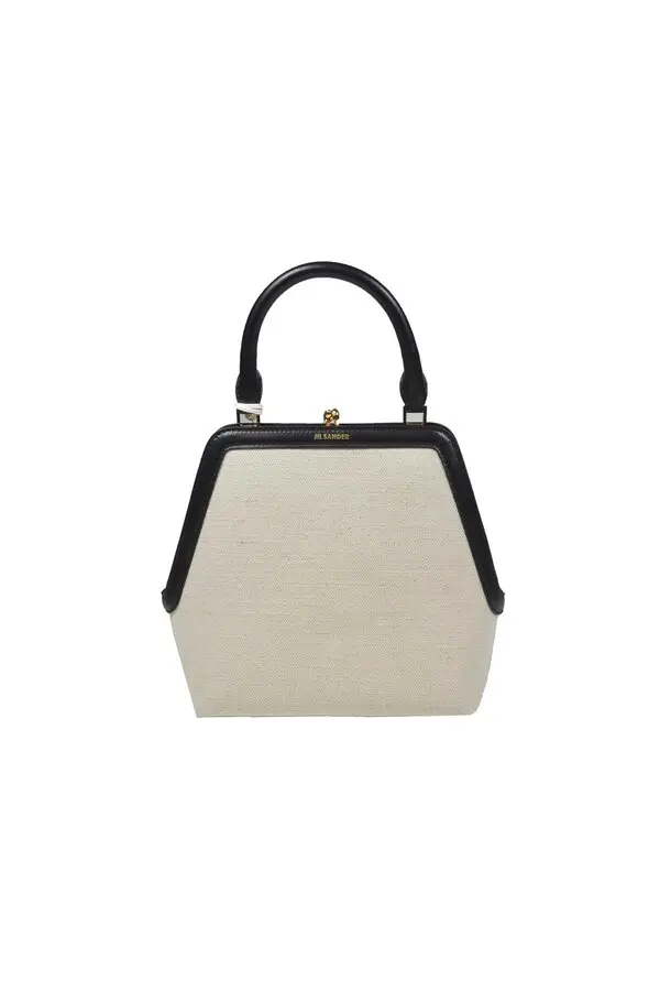 JIL SANDER Bags - Beige/nero