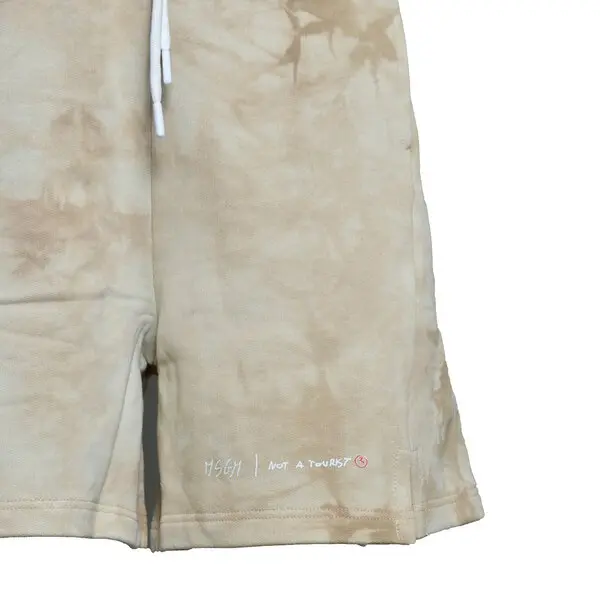 MSGM Tie-dye Sweatshorts