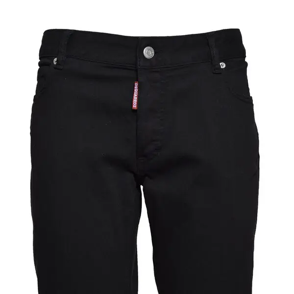 Dsquared2 Black Wash Slim Fit Jeans - -97