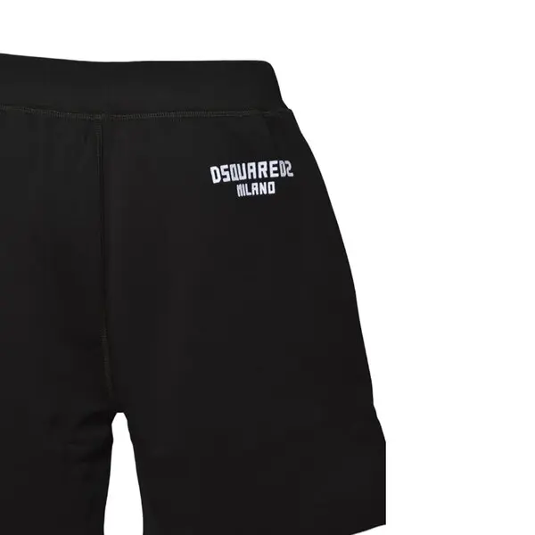 Dsquared2 Black Jersey Shorts - -97