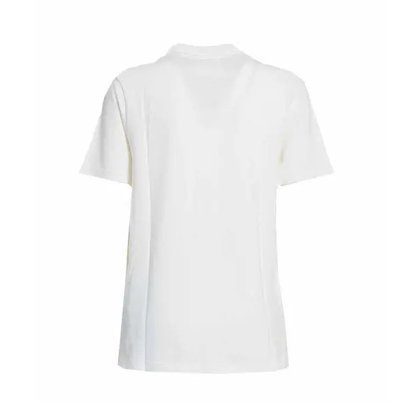 JIL SANDER Cotton Crewneck T-shirt With Logo Print