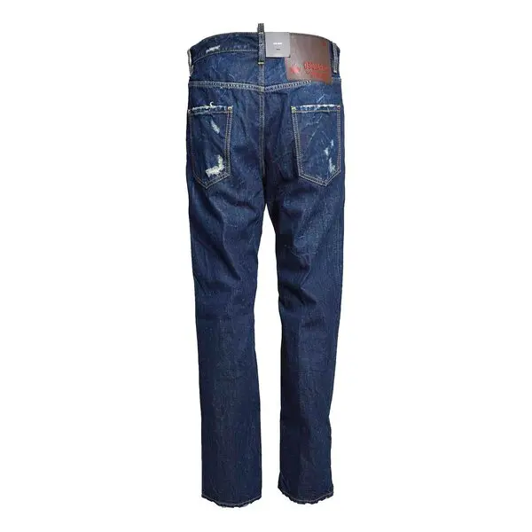 Dsquared2 Straight Leg Jeans - Denim