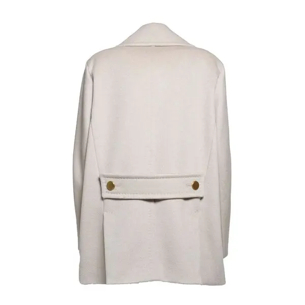 Max Mara Double Breasted Coat - Beige