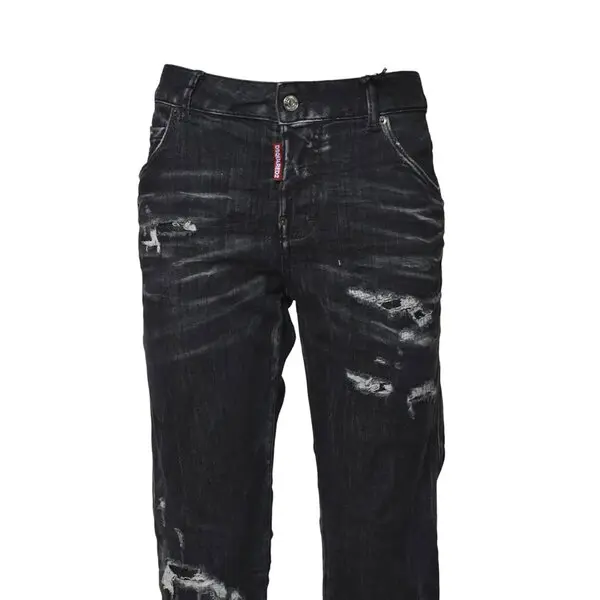 Dsquared2 Distressed Straight Leg Jeans - -97