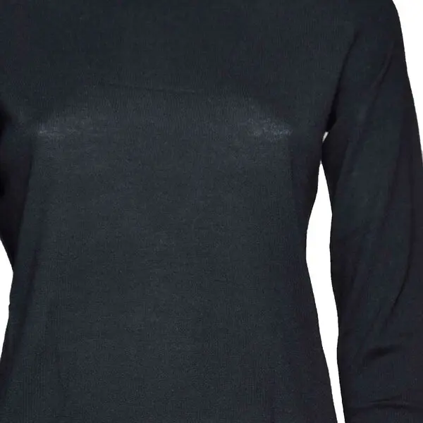 Max Mara Turtleneck Long Sleeve Sweater - Nero