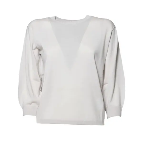 Max Mara Fine Knit Sweater - Panna