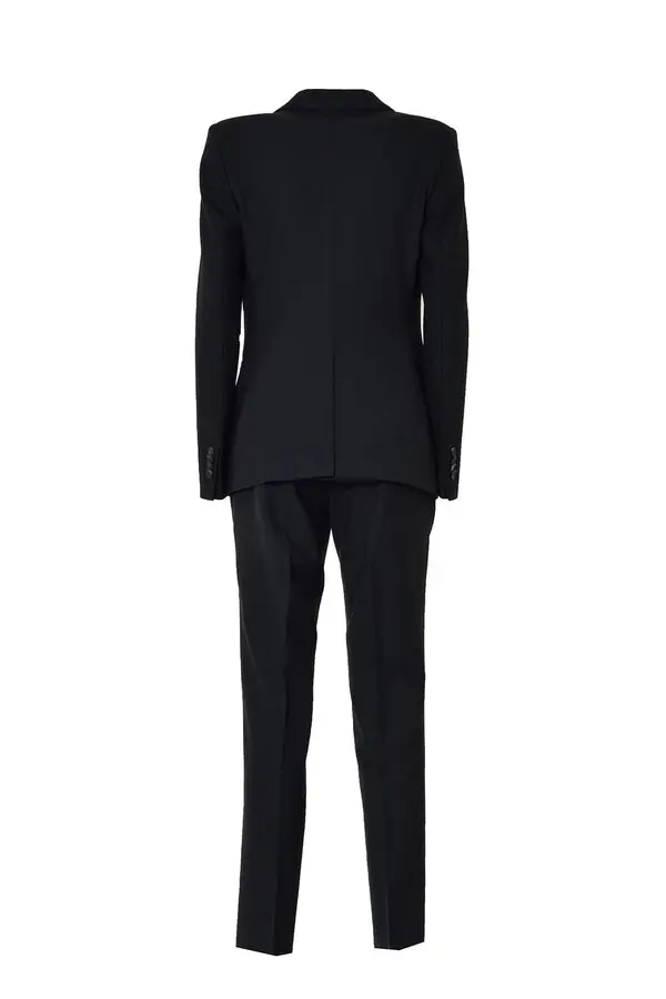 Tagliatore Black Suit Jacket And Trousers - Nero