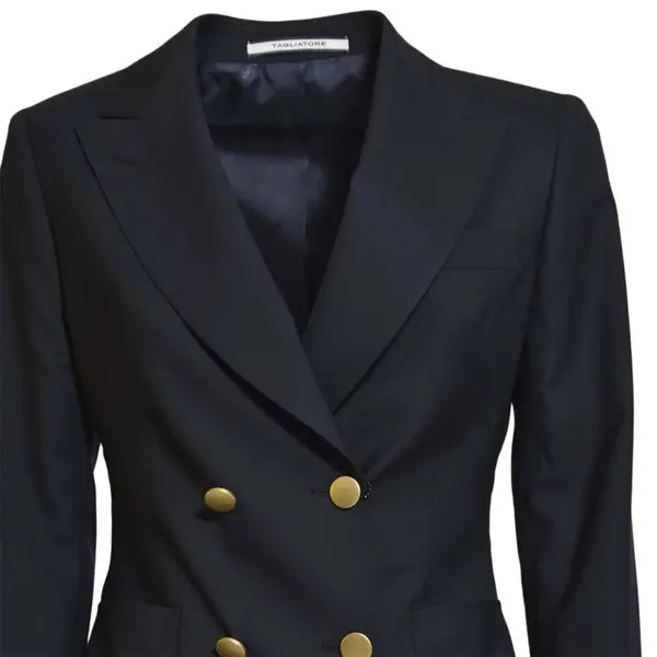 Tagliatore Double Breasted Blazer - Blu