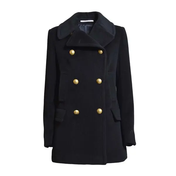 Tagliatore Double Breasted Coat - Blu Notte