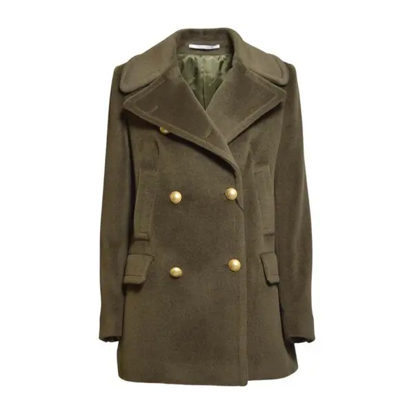Tagliatore Double Breasted Coat - Marrone