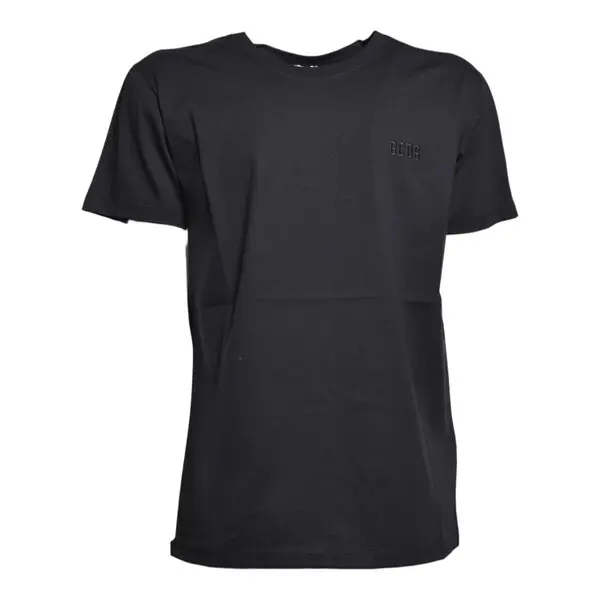 Gcds T-shirt With Logo Detail - Nero/nero