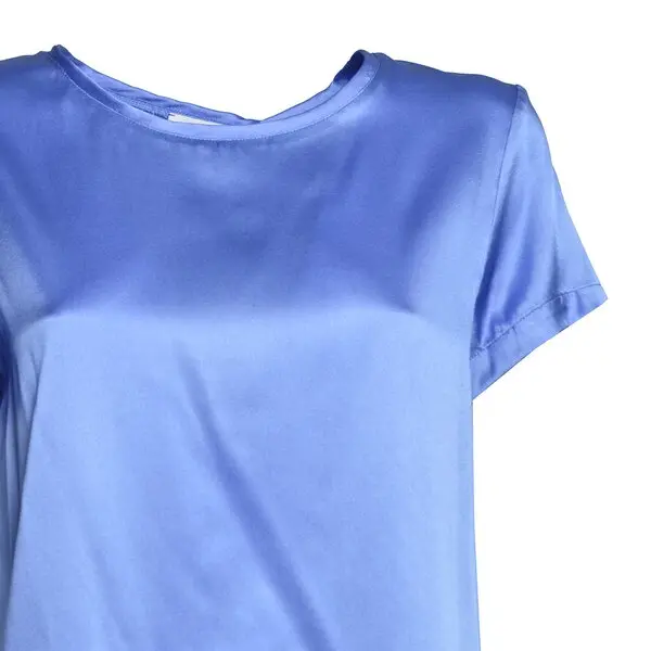 SOLOTRE Short Sleeve T-shirt - Azzurro