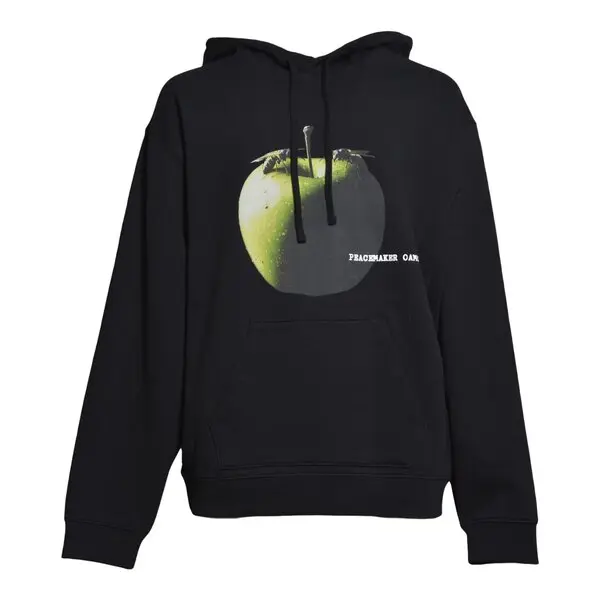 OAMC Printed Pullover Hoodie - Nero