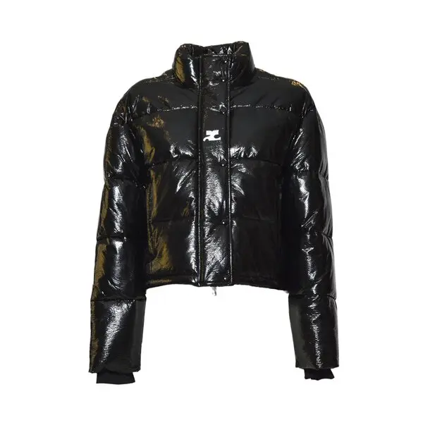 COURREGES Courrèges Puffer Jacket With Glossy Finish