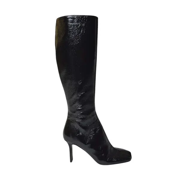 COURREGES Courrèges Knee-high Glossed Boots