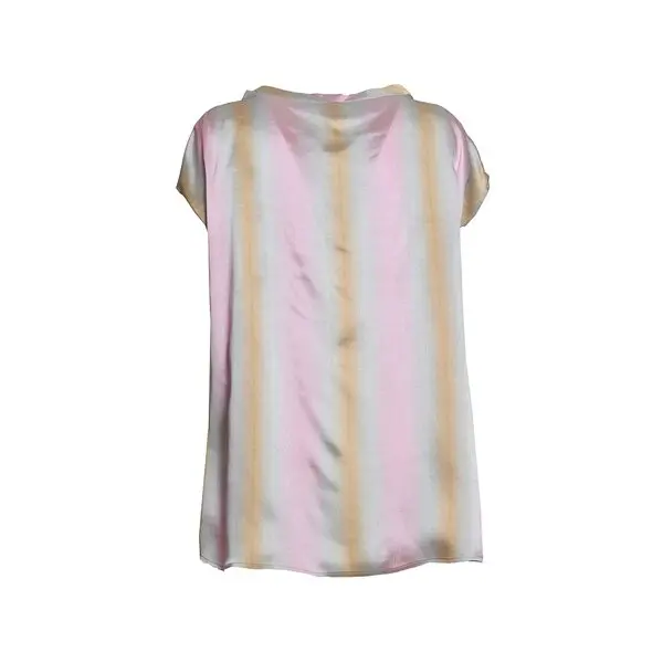 Aspesi Striped Short Sleeve Top