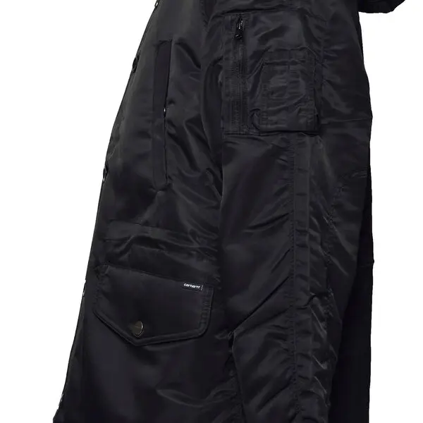 Carhartt Work In Progress Hooded Parka With Fur Trim