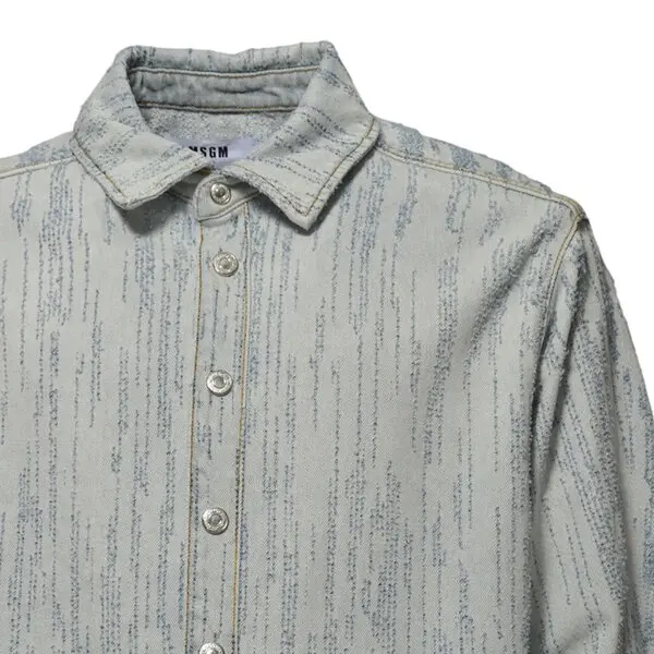 MSGM Striped Long Sleeve Shirt