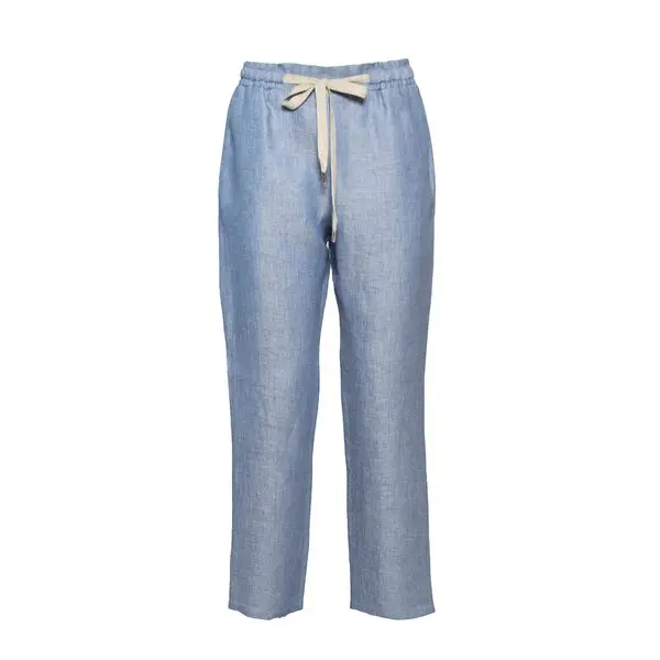 BARBA NAPOLI Tailored Trousers - Azzurro