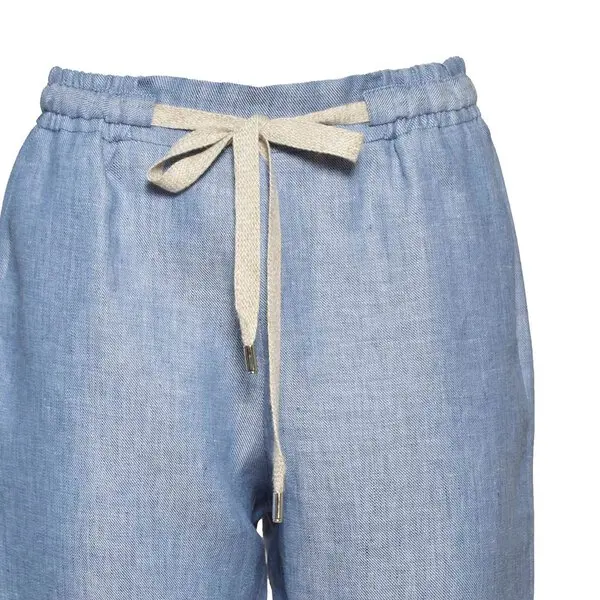 BARBA NAPOLI Tailored Trousers - Azzurro