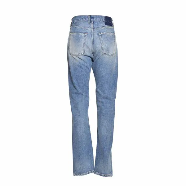 MAISON MARGIELA Medium Wash Cotton Jeans - Denim