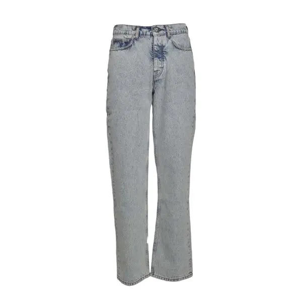 Séfr Acid Wash Straight Leg Jeans