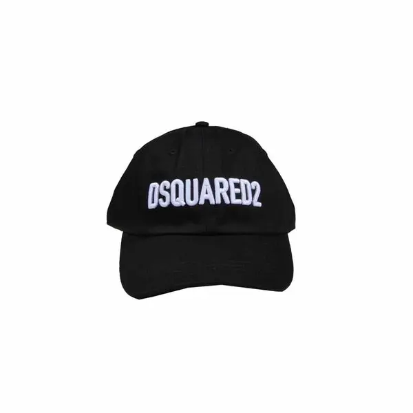 Dsquared2 Baseball Cap With Embroidered Logo - Nero
