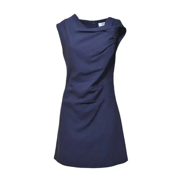 MSGM Sleeveless Draped Dress