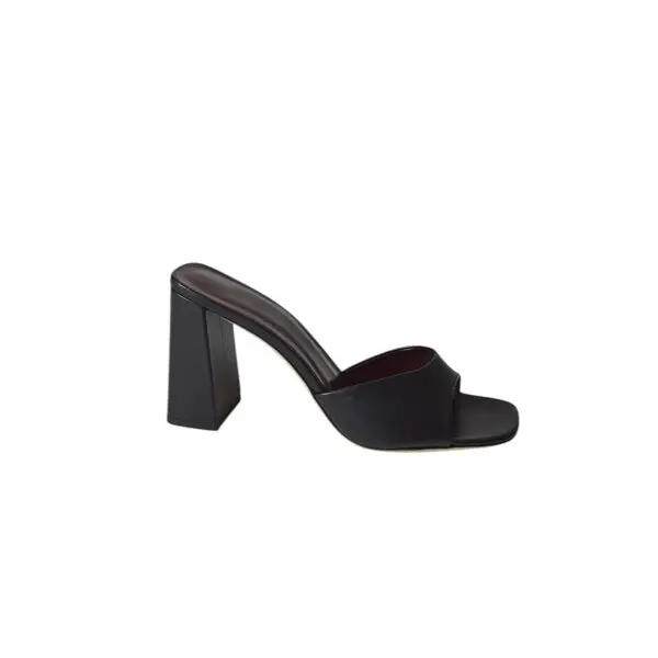 Staud Black Heeled Sandals