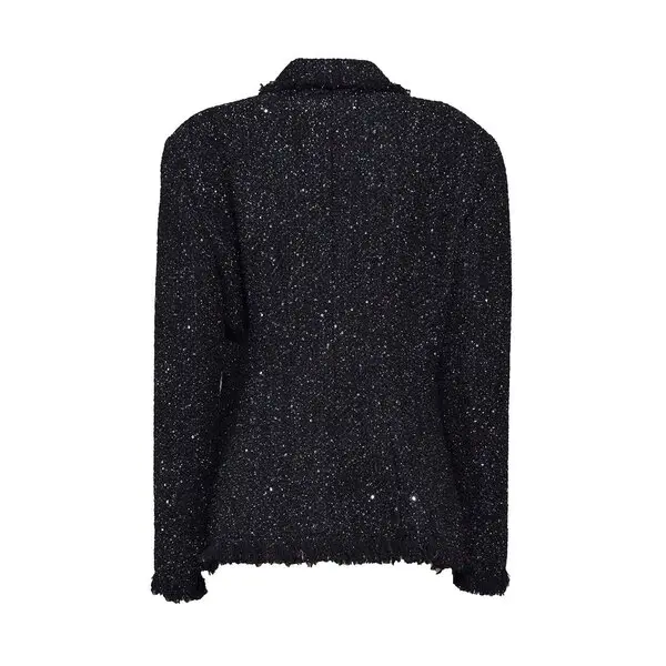 MSGM Embellished Textured Jacket