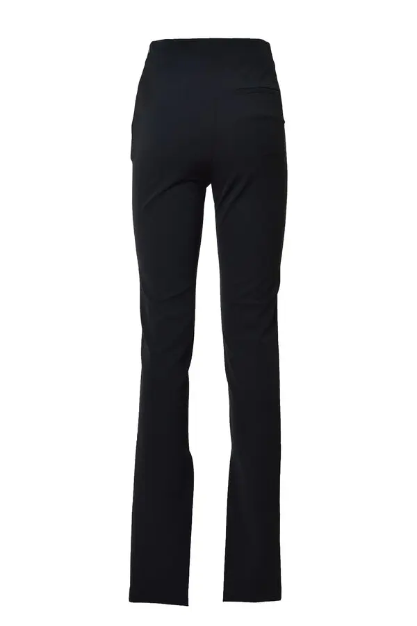 AMBUSH Tailored Trousers With Slit Detail - Nero