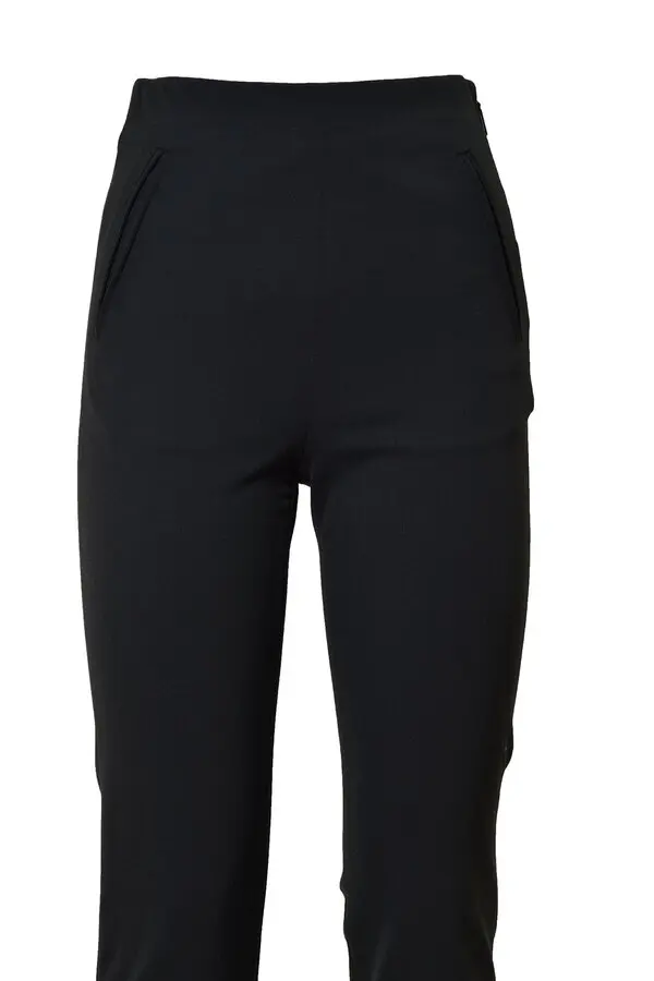 AMBUSH Tailored Trousers With Slit Detail - Nero