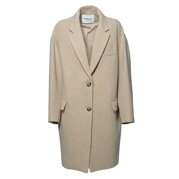 MARANT ETOILE Coats - Ecrù