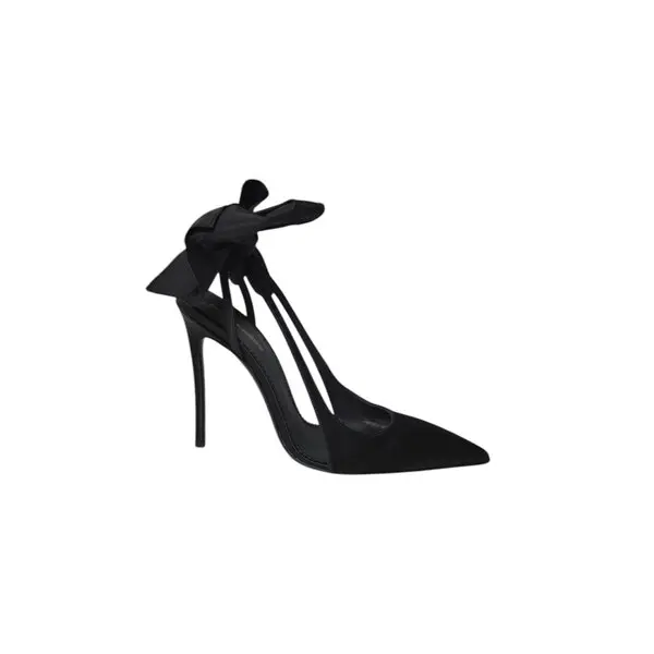 Dsquared2 Black Bow Detail Stiletto Heeled Pumps