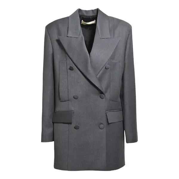 NINEMINUTES Double Breasted Tailored Coat