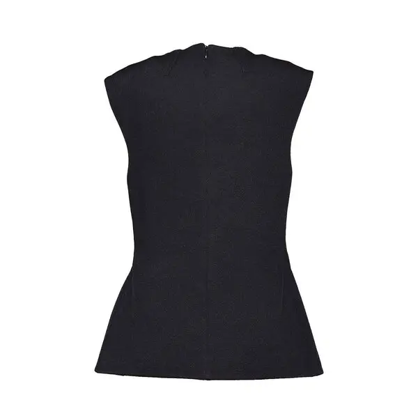 JIL SANDER Sleeveless Bow Detail Top