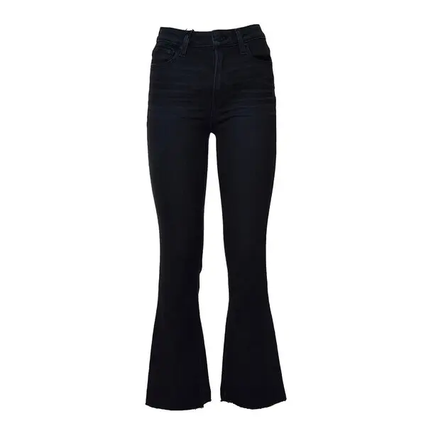 Paige Stonewash Effect Denim Jeans - Nero