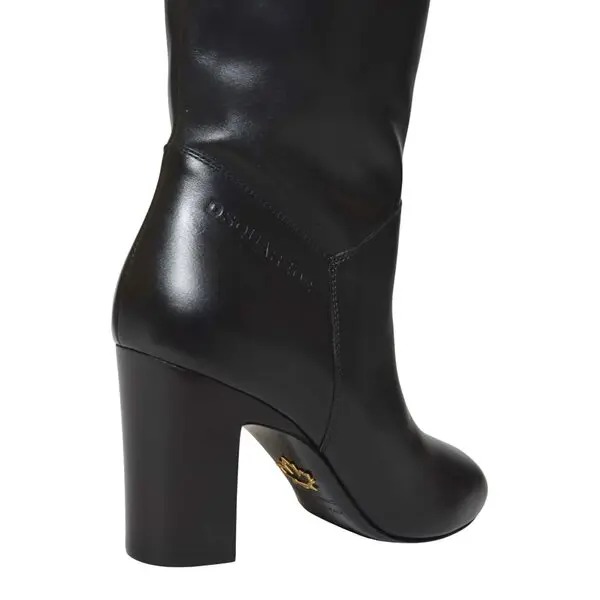 Dsquared2 Knee High Leather Boots