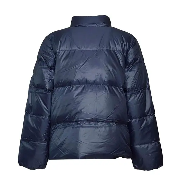 Pyrenex Quilted Puff Jacket With Stand Collar - Blu