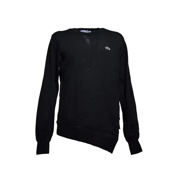 COMME DES GARCONS SHIRT X LACOSTE Pure Wool Crew Neck Pullover