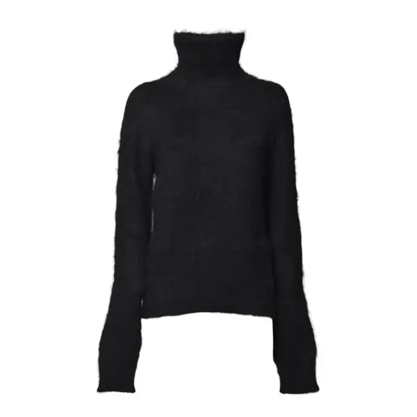 Sportmax High Neck Sweater - Nero