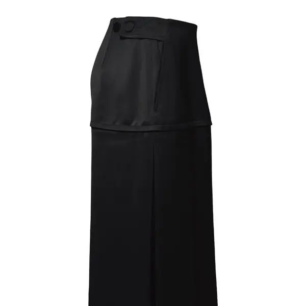 JIL SANDER Black Maxi Skirt