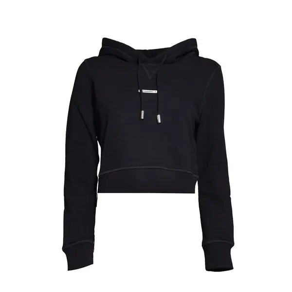 Dsquared2 Cropped Hooded Pullover