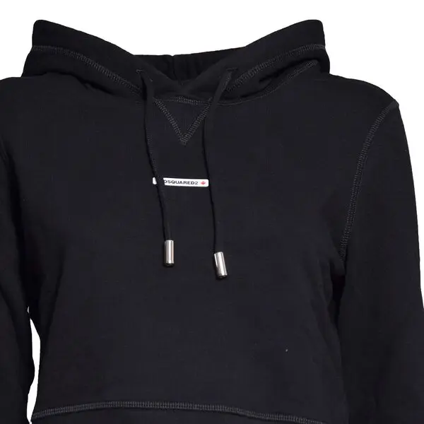 Dsquared2 Cropped Hooded Pullover