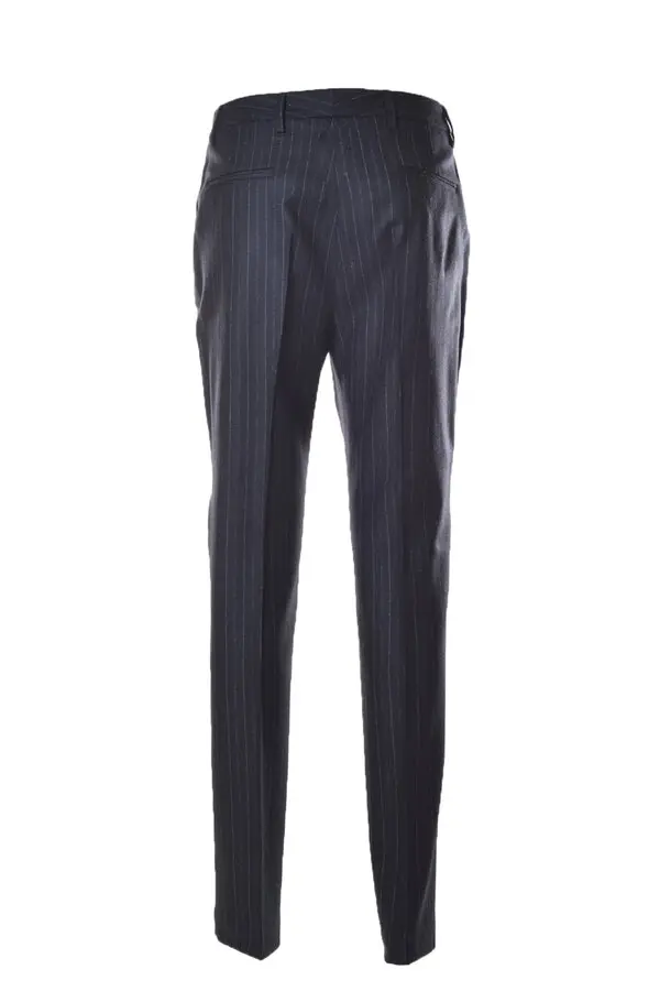 TONELLO Tailored Striped Trousers