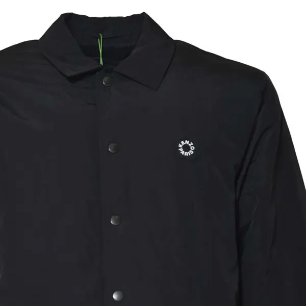 Kenzo Black Embroidered Logo Jacket